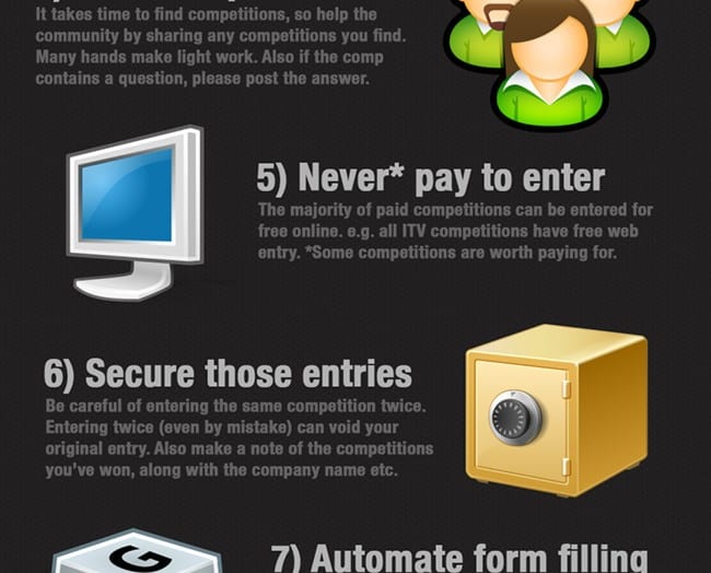 How to be a professional comper (person who enters competitions ...