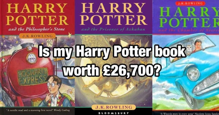 Is my Harry Potter Book worth £26,700? All the details here – 10ways ...