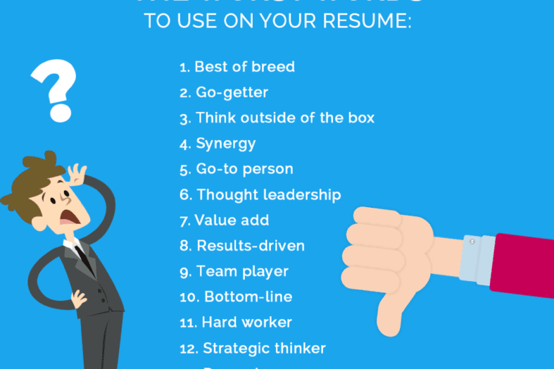 The Worst Best Words To Use In Your CV Resume 10ways 10 