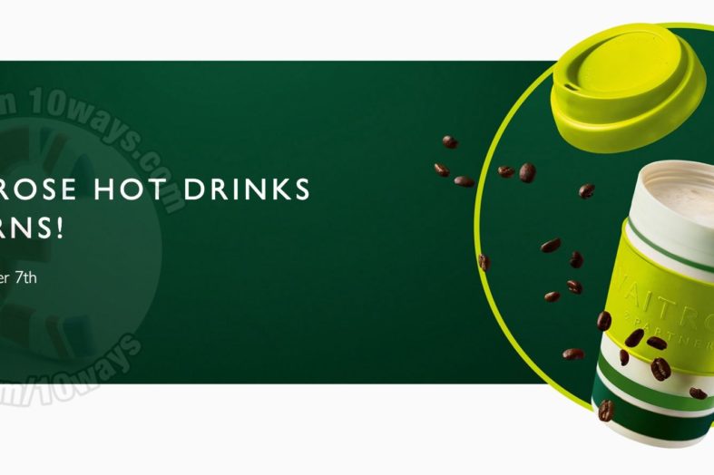 Waitrose brings back the ‘FREE’ Coffee Promotion for customers – 10ways ...